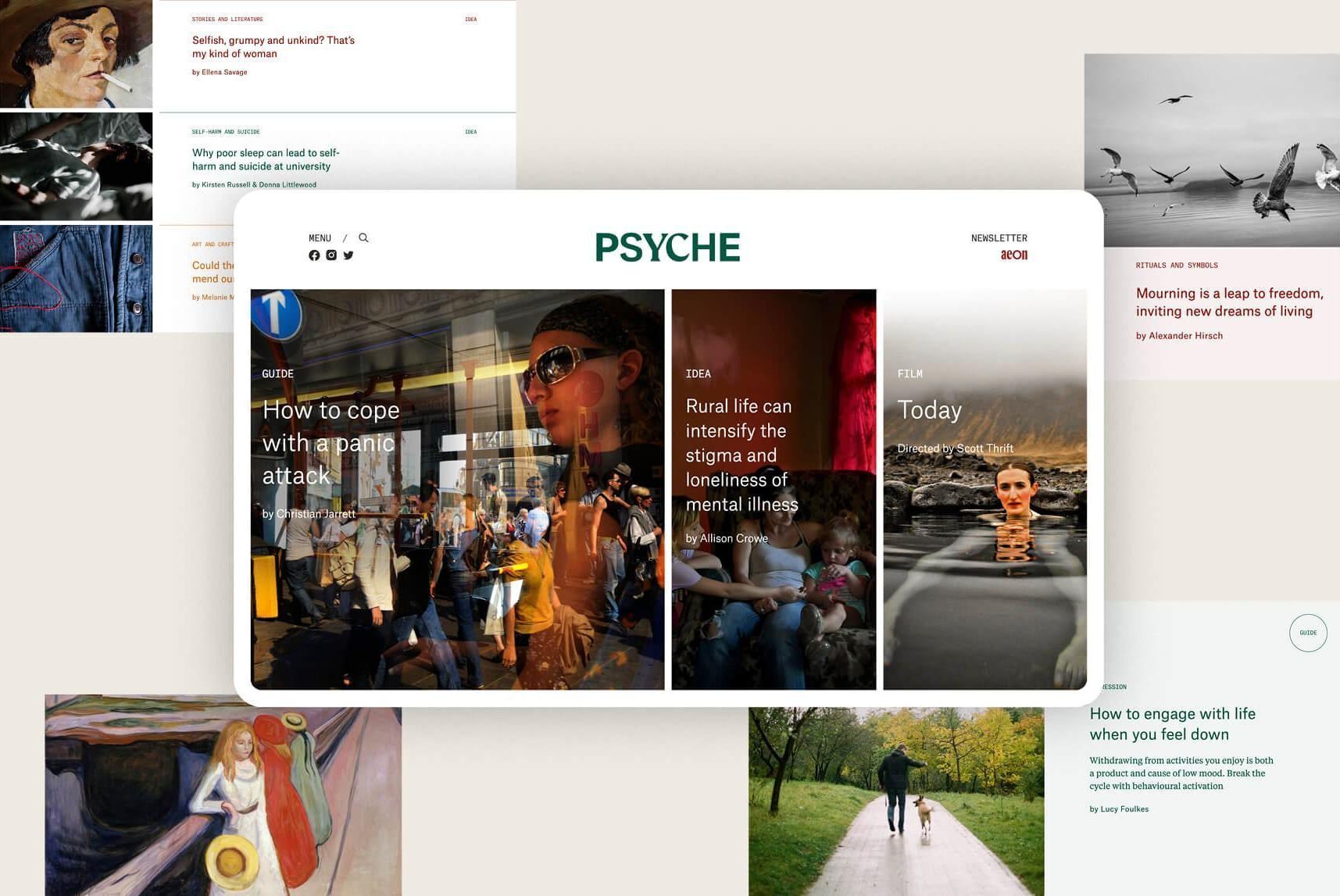 Psyche, a new digital magazine… | Liquorice Digital Agency Melbourne